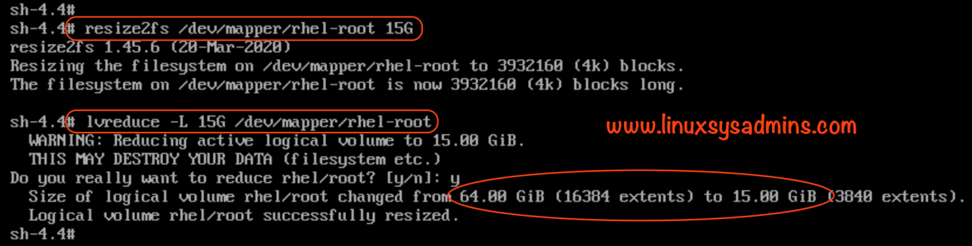 Resize Root Lvm Partition In Rhel And Oracle Linux 78 Easy Guide